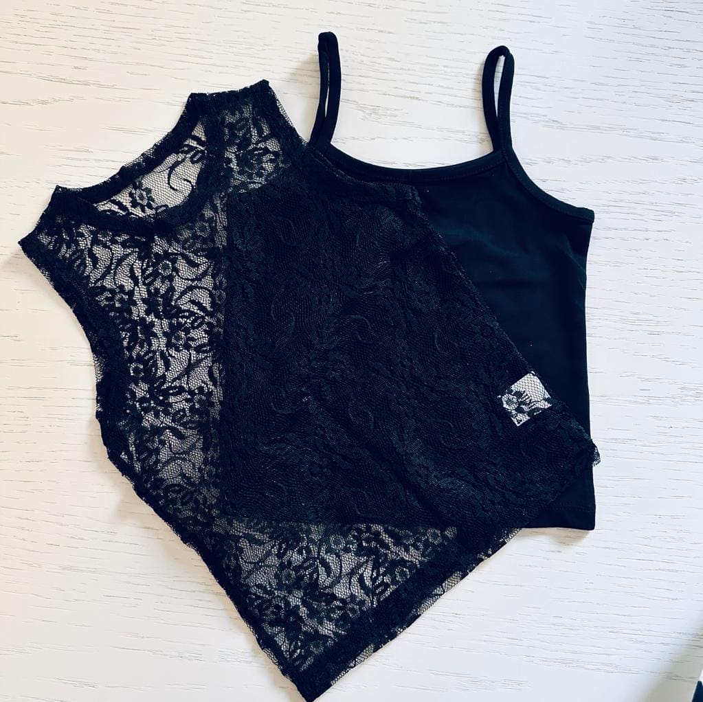 Classic Black Top | Girls Designer Clothes | Kashkiya